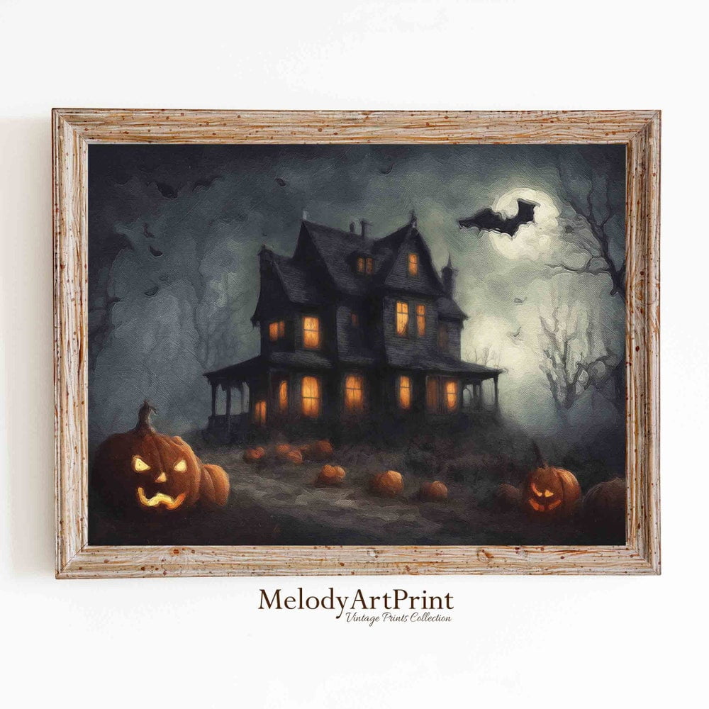 Dopaprint UNFRAMED PAPER POSTER Wall Art Haunted House, Witc.H House ...