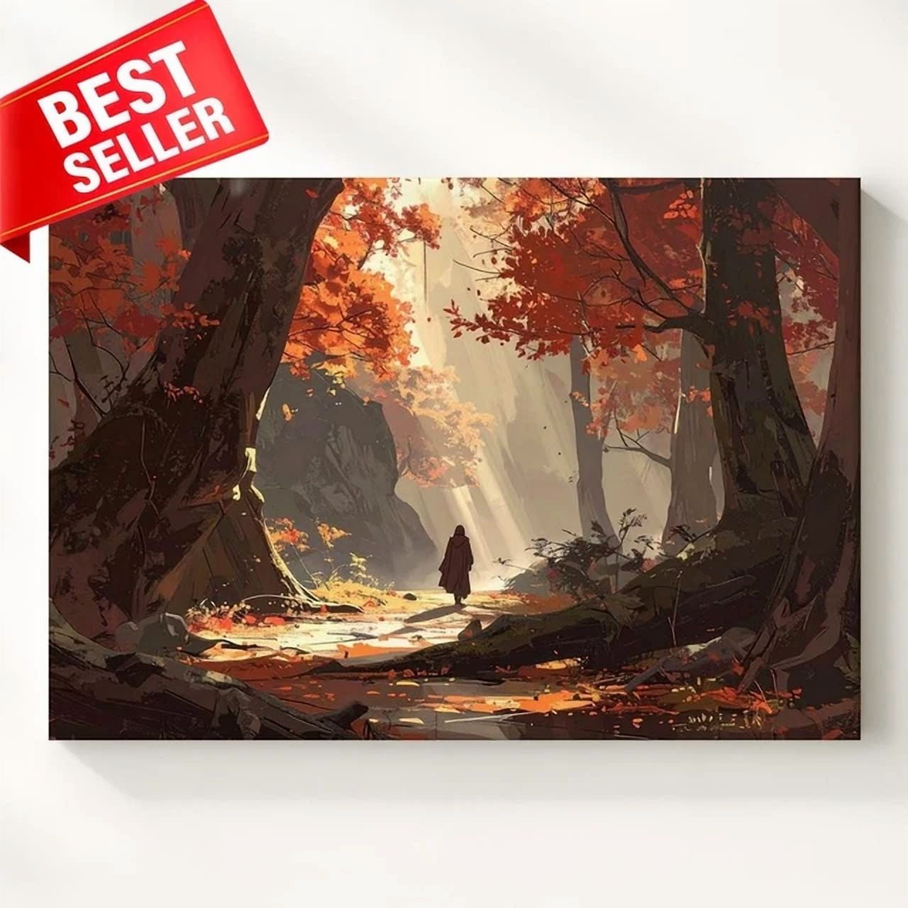 Dopaprint UNFRAMED PAPER POSTER Wanderer Enchanted Adventure Moody ...