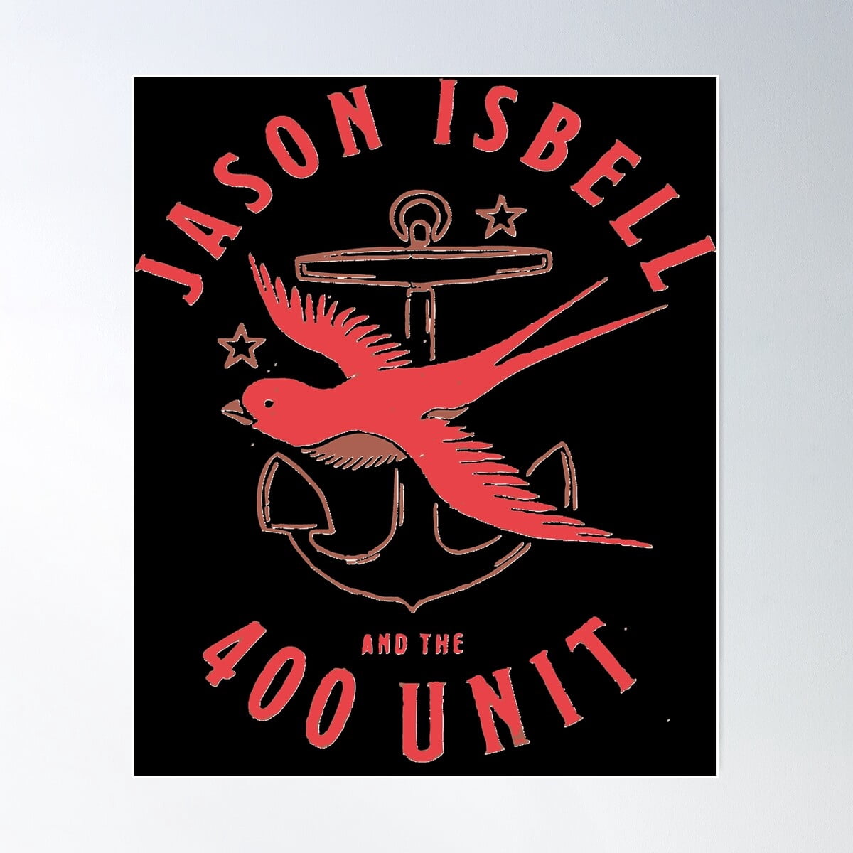 Dopaprint UNFRAMED PAPER POSTER The Most Wanted Jason Isbell And The ...