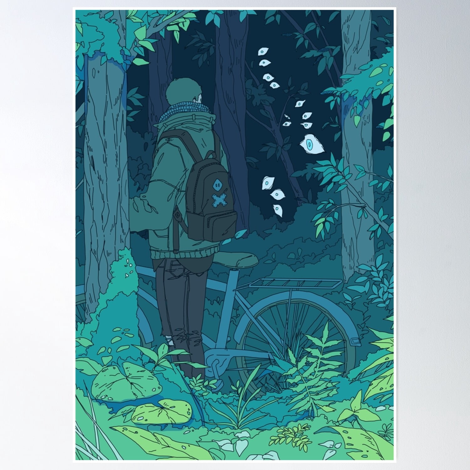 Dopaprint UNFRAMED PAPER POSTER Watching And Waiting Poster Wall Art ...