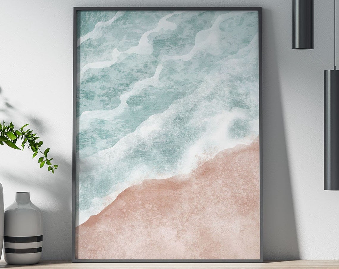 Dopaprint UNFRAMED PAPER POSTER Watercolor Style Layers Poster, Poster ...