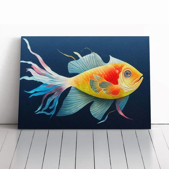 Dopaprint UNFRAMED PAPER POSTER Watercolour Fish Vol.2 Wall Art Print ...