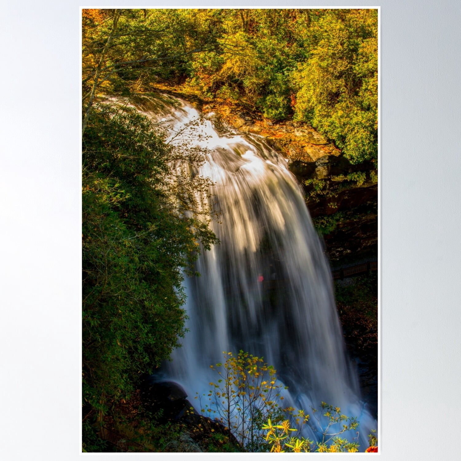 Dopaprint UNFRAMED PAPER POSTER Waterfalls Smoky Mountains Poster Wall ...