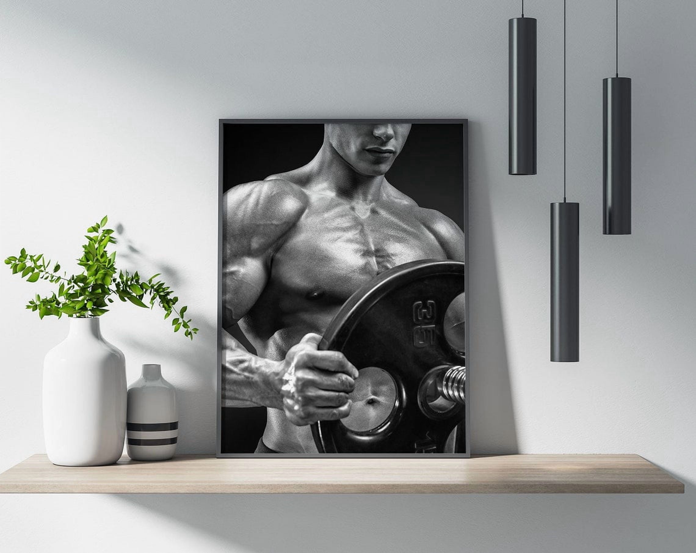 Dopaprint UNFRAMED PAPER POSTER Weights Fitness Poster, Poster Print ...