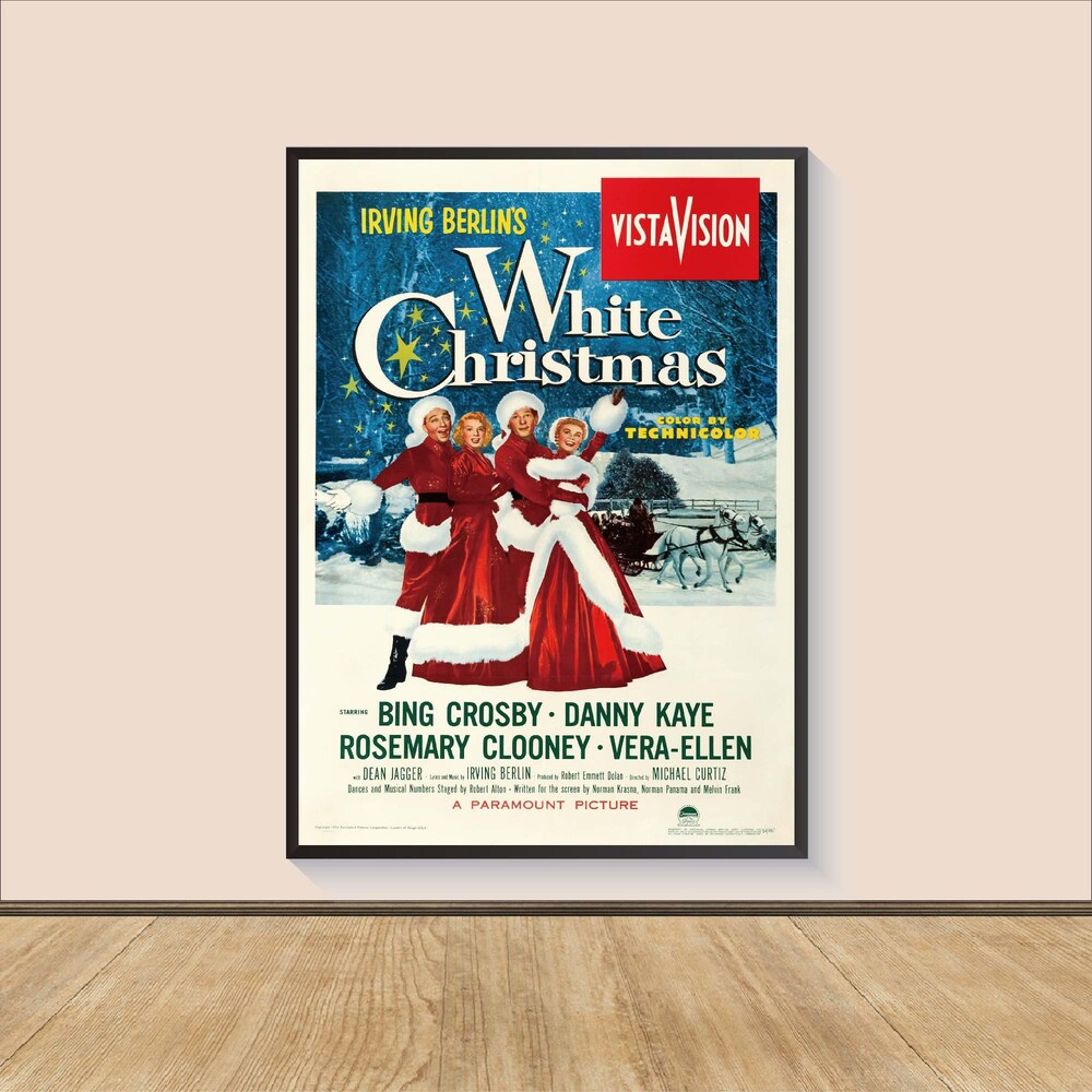 Dopaprint UNFRAMED PAPER POSTER White Chris.Tmas Movie Poster Print ...