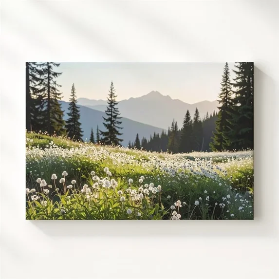 Dopaprint UNFRAMED PAPER POSTER Wildflower Evening Glow Wall Art ...