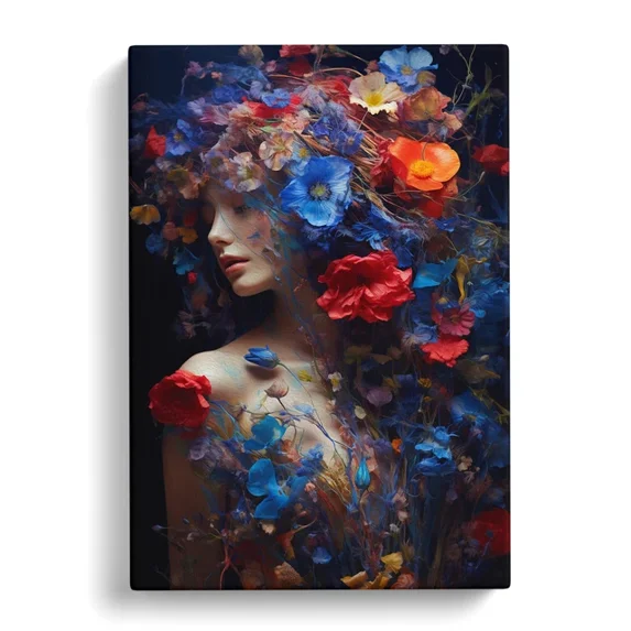 Dopaprint UNFRAMED PAPER POSTER Wildflowers Neo-Plasticism No.2 Wall ...