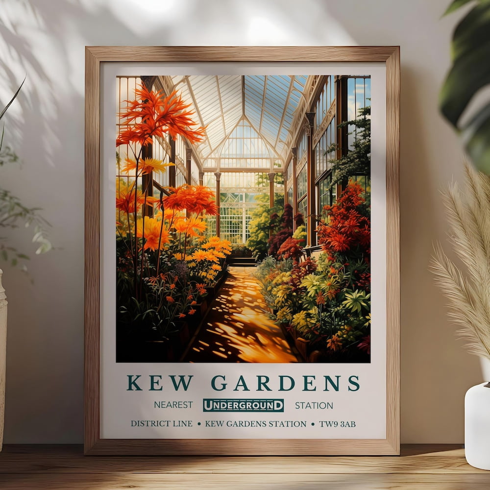 Dopaprint UNFRAMED PAPER POSTER William Morris Kew Gardens Print ...