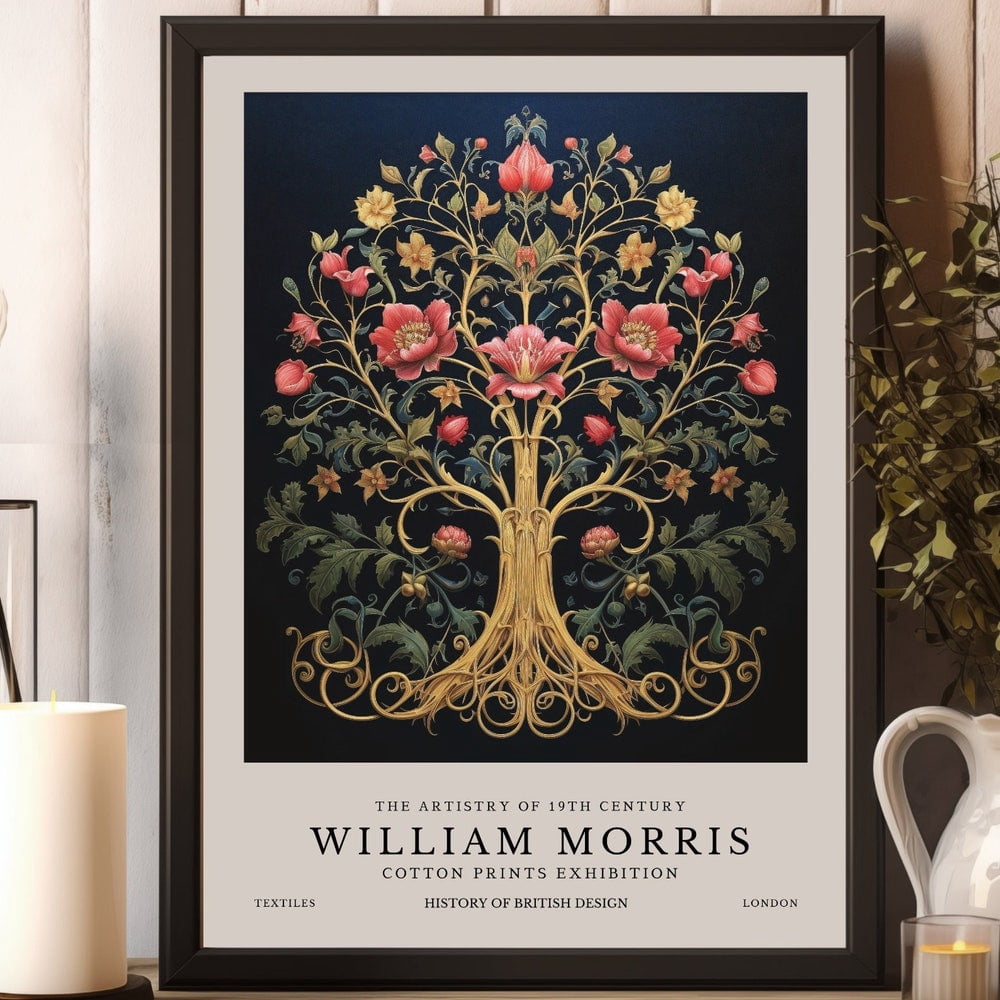 Dopaprint UNFRAMED PAPER POSTER William Morris Tree Of Life Print ...