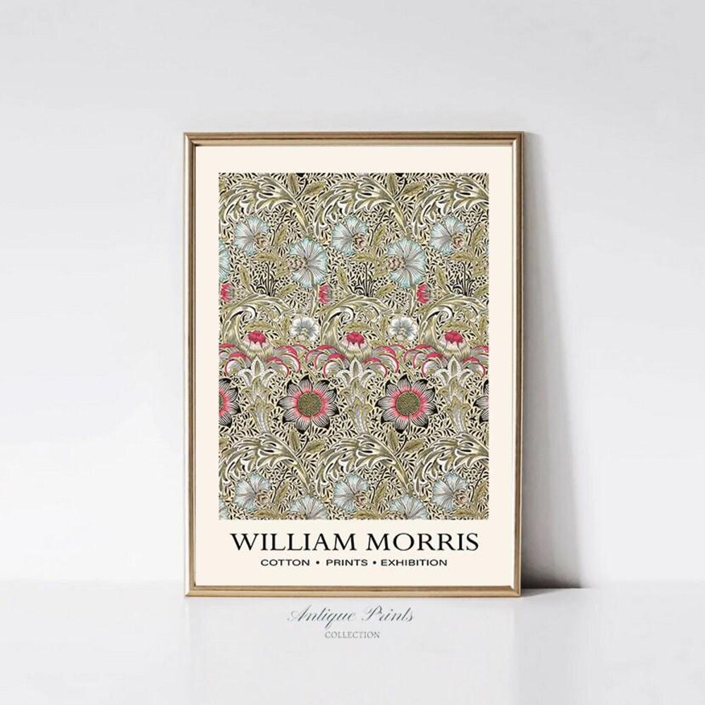 Dopaprint UNFRAMED PAPER POSTER William Morris Wall Art, William Morris ...