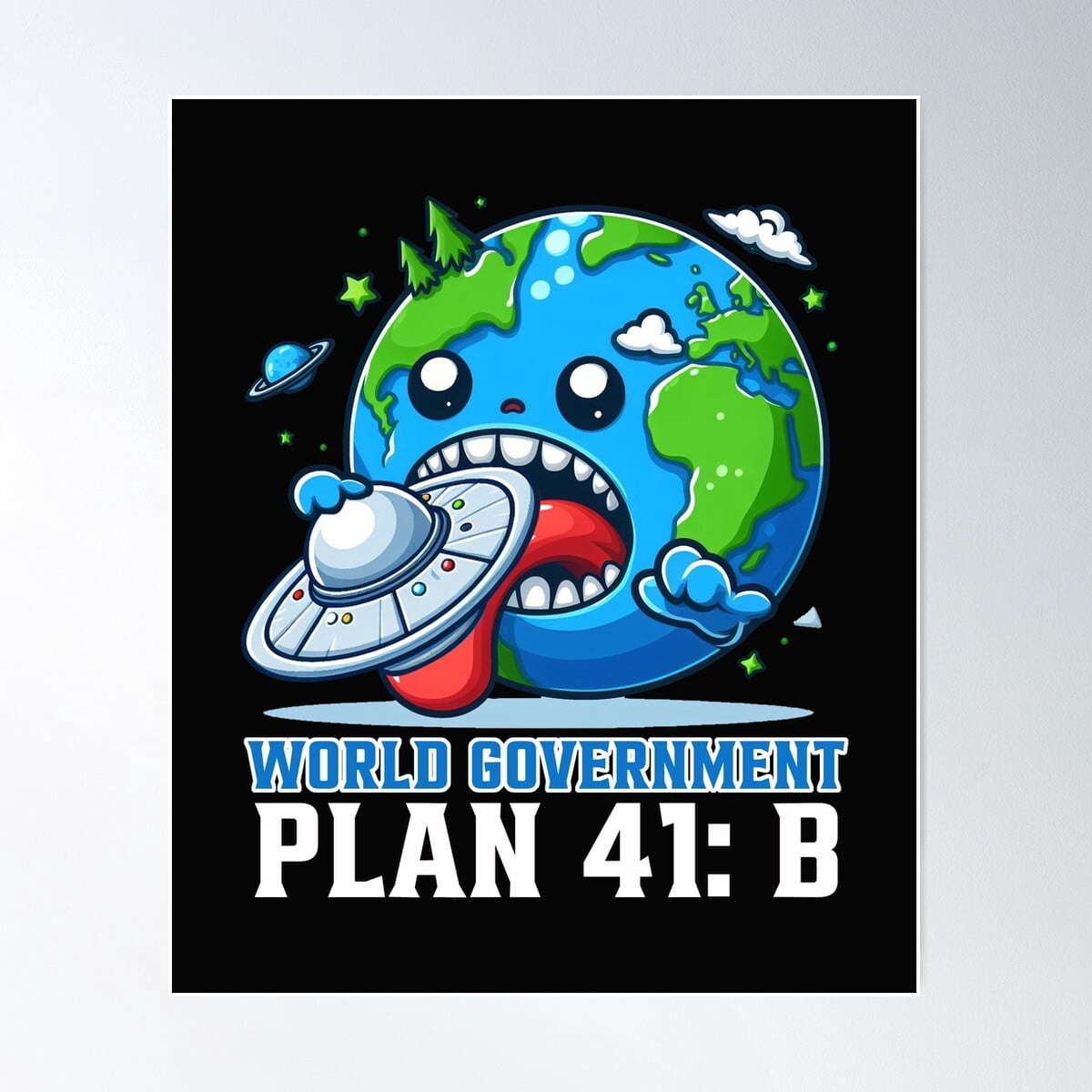 Dopaprint UNFRAMED PAPER POSTER World Government Plan Poster Wall Art ...