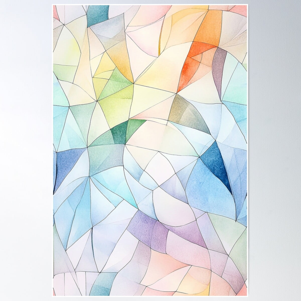 Dopaprint UNFRAMED PAPER POSTER Zentangle Spring: Floral Patterns With ...