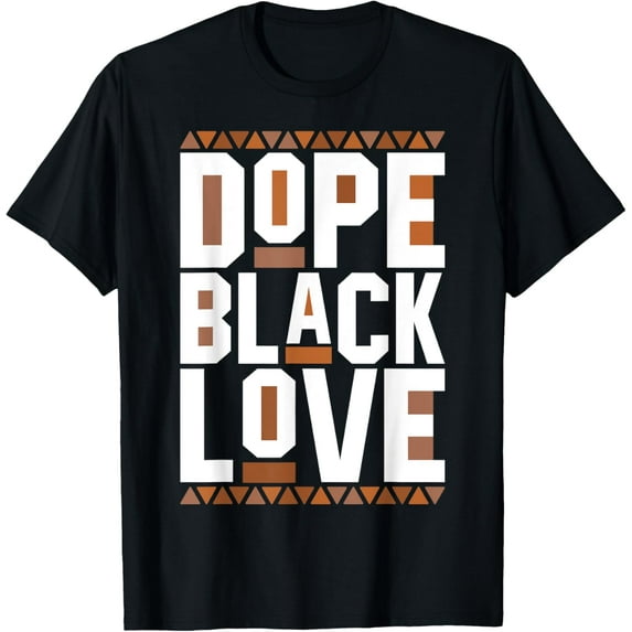Dope Black History Love Matching Couple African History Month T-Shirt ...