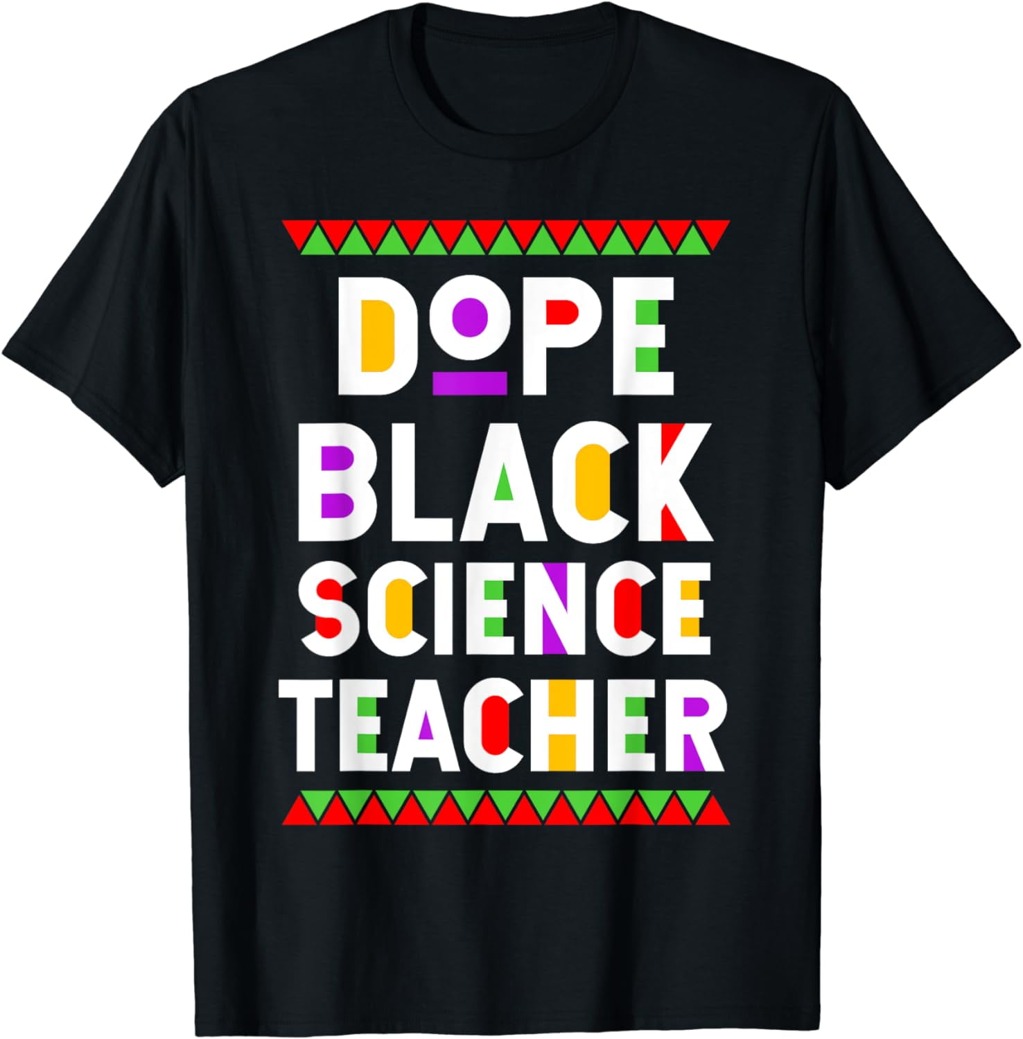 Dope Black Science Teacher African American Job Proud T-Shirt - Walmart.com