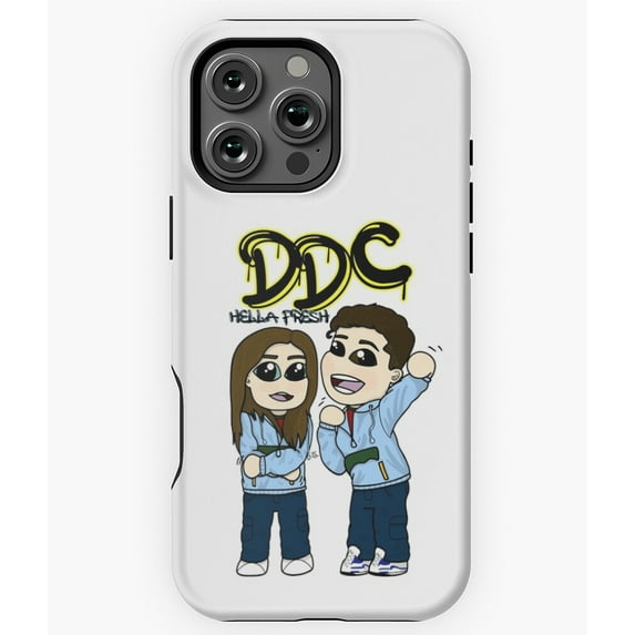 Dope Denim Crew Text Design Style Phone Case for iPhone 16 15 14 13 12 ...