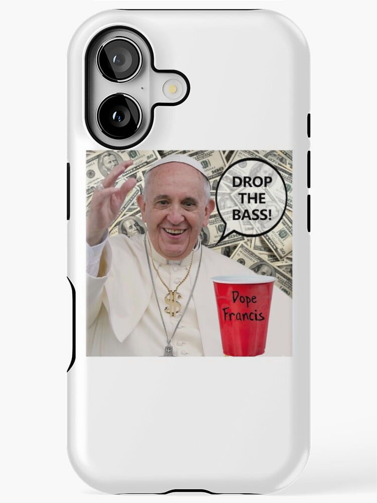 Dope Francis The Dope Pope Phone Case for iPhone 17 16 15 14 13 12 11 ...