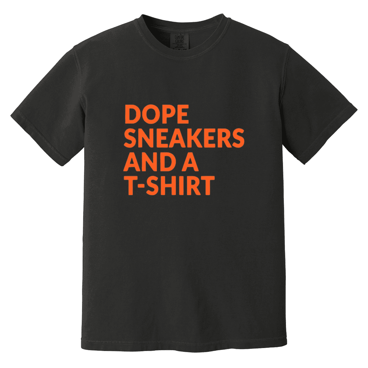 Dope Sneakers And Graphic Streetwear Inspired Comfort Color T-Shirt, for men & women, up to size ...