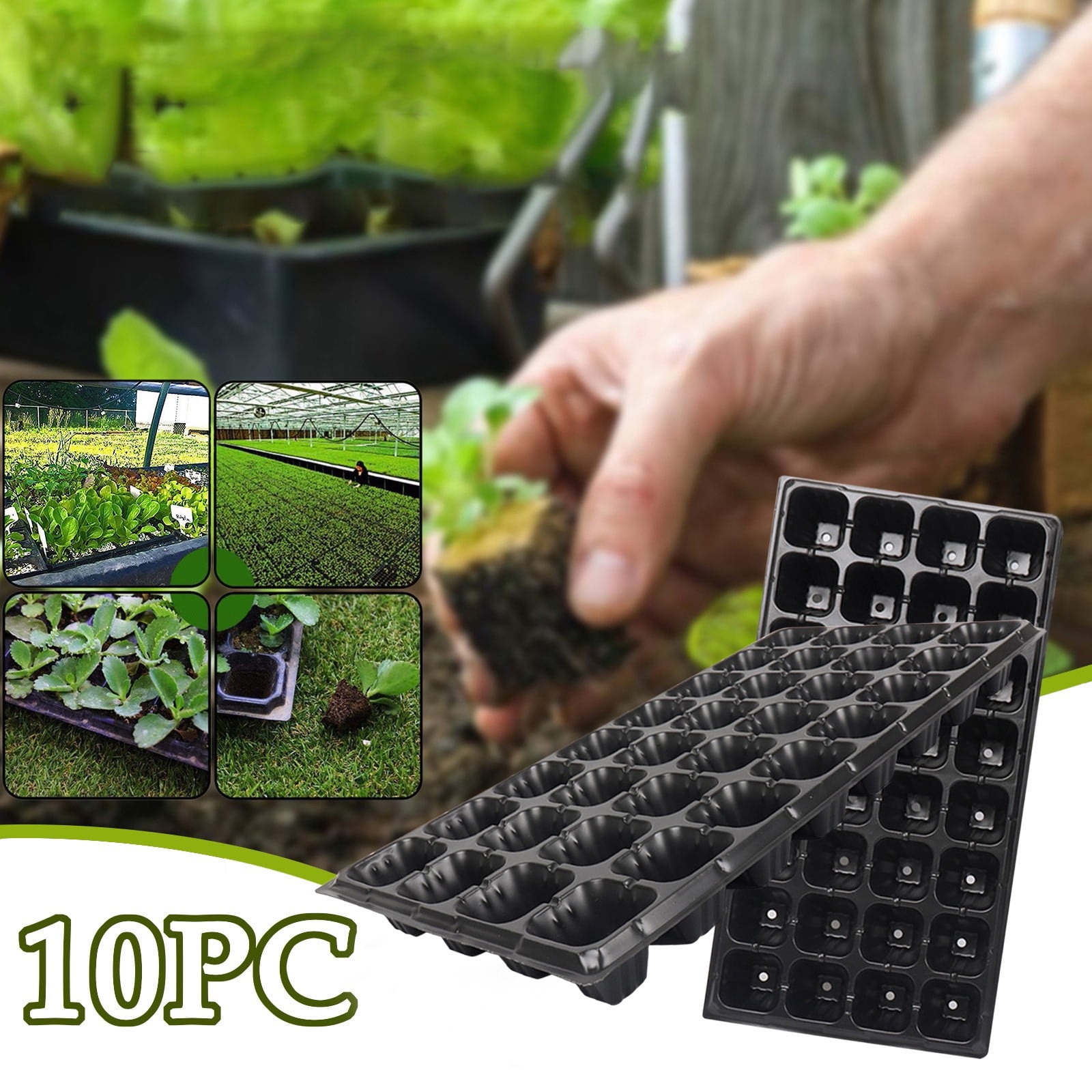 Dopebox 2024 New Clearance Seed Tray, 10 Pack Thickened Seed Kit For Seed Propagation ,32 Cell ...