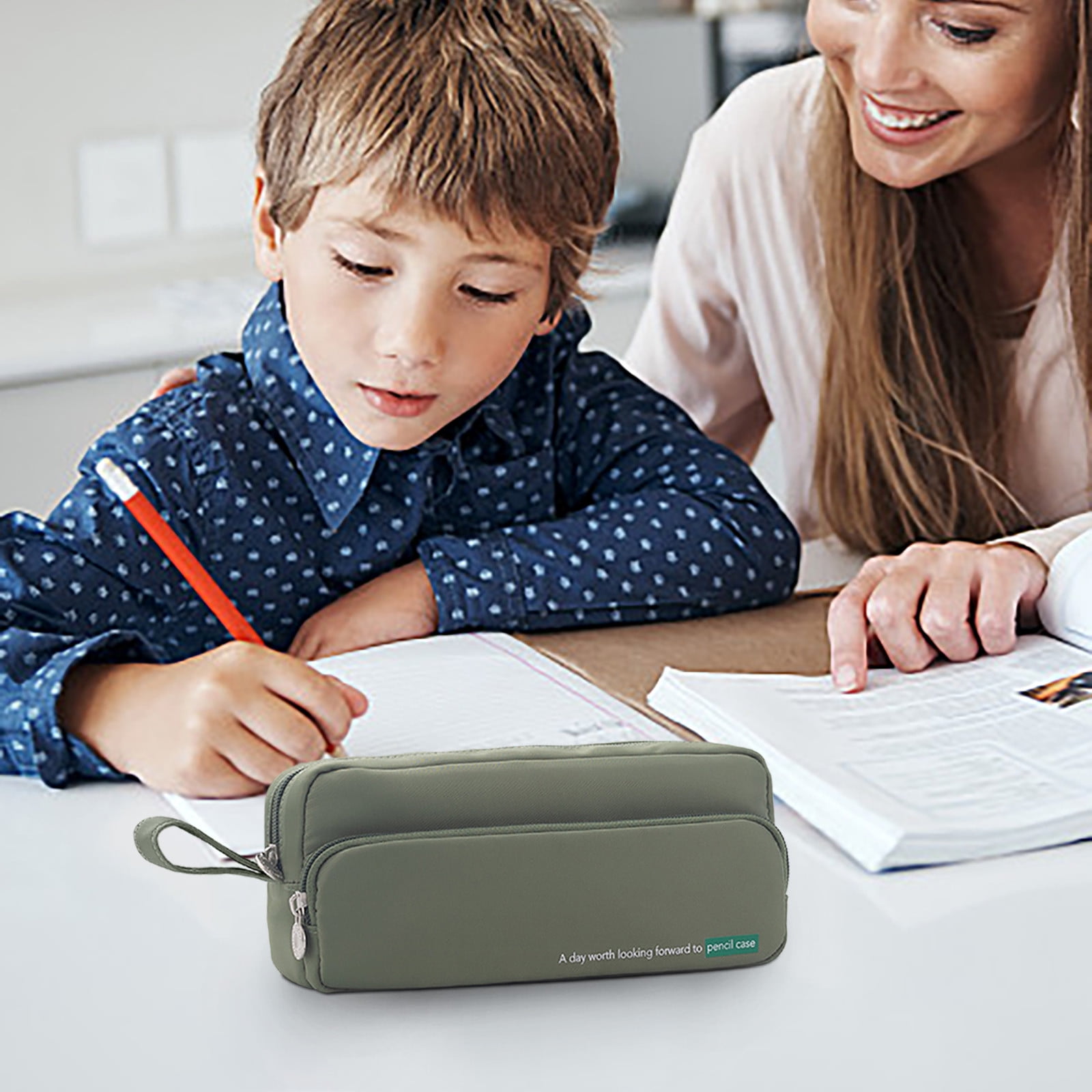 Dopebox Aesthetic Zipper Pencil Box Zipper Pencil Pouches 3 Ring Binder ...