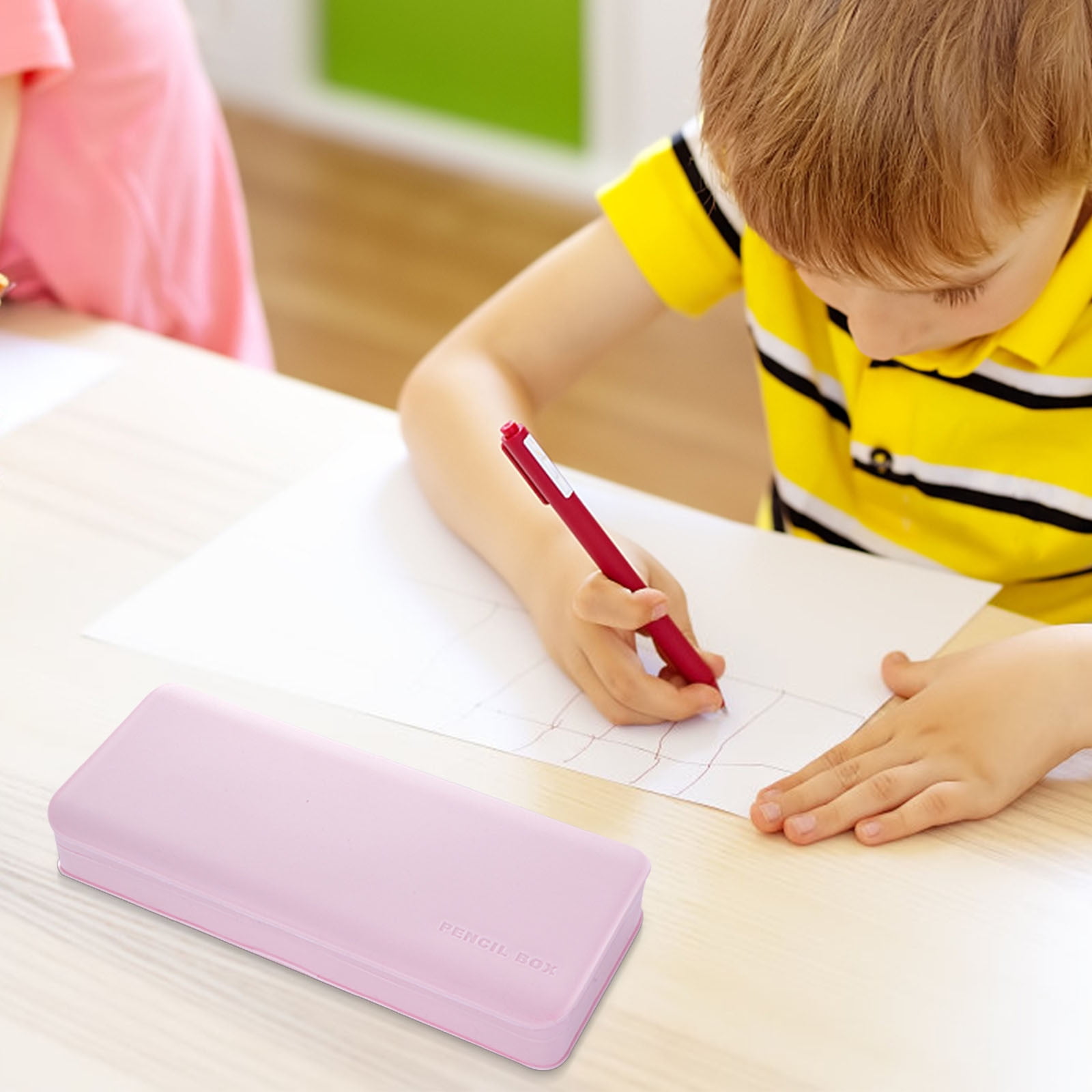 Dopebox Canvas Pencil Bag with Handle Multi-Slot Pencil Pouch Bag ...