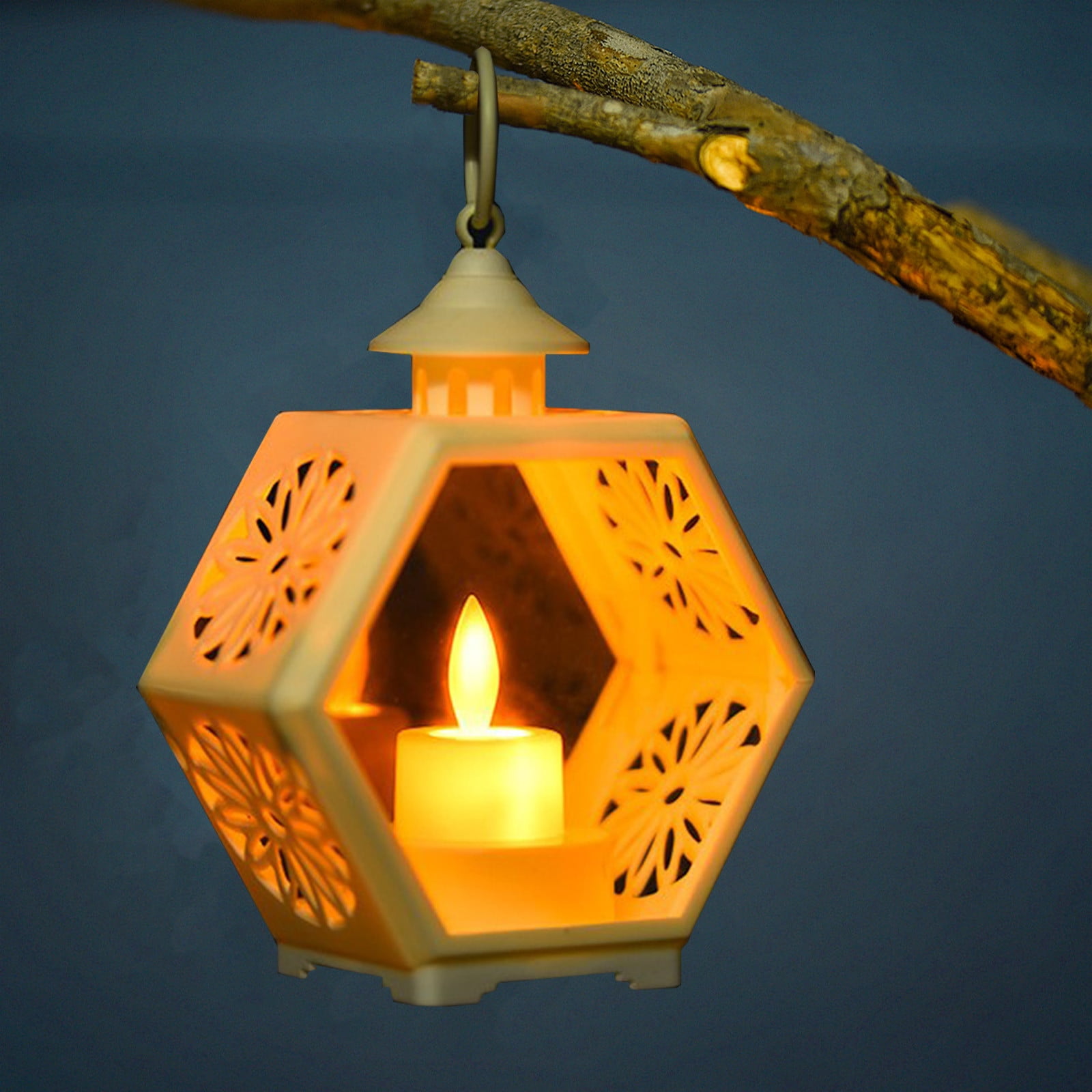 Dopebox Clearance Halloween Outdoor Decor LED Hexagon Wind Lamp ...