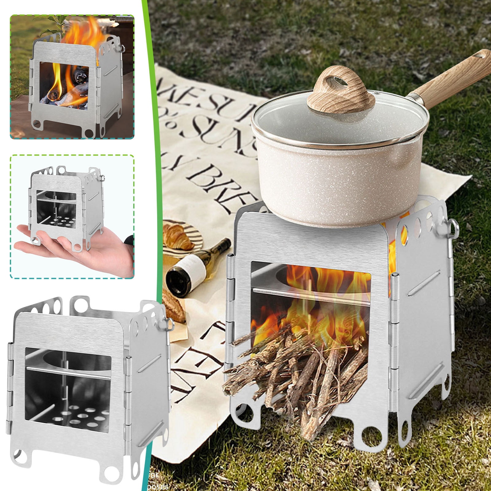 Dopebox Clearance Sales Tabletop Stove, Portable Concrete Fire Stove ...