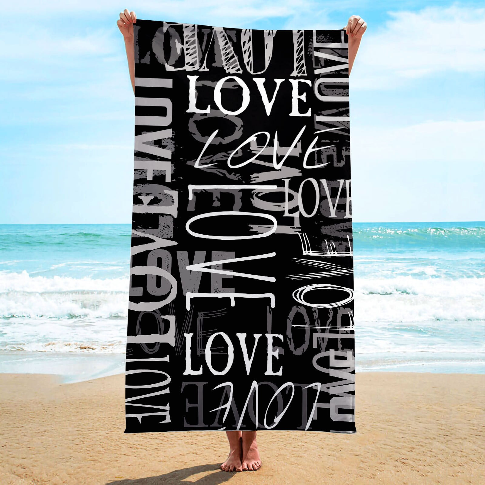 Dopebox Compact Beach Towel for Kids Adult, Girls Beach Towel, Summer ...