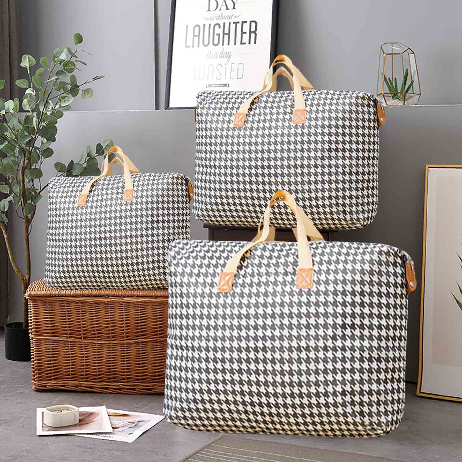 Dopebox Decorative Linen Closet Baskets Storage Baskets for Shelves ...