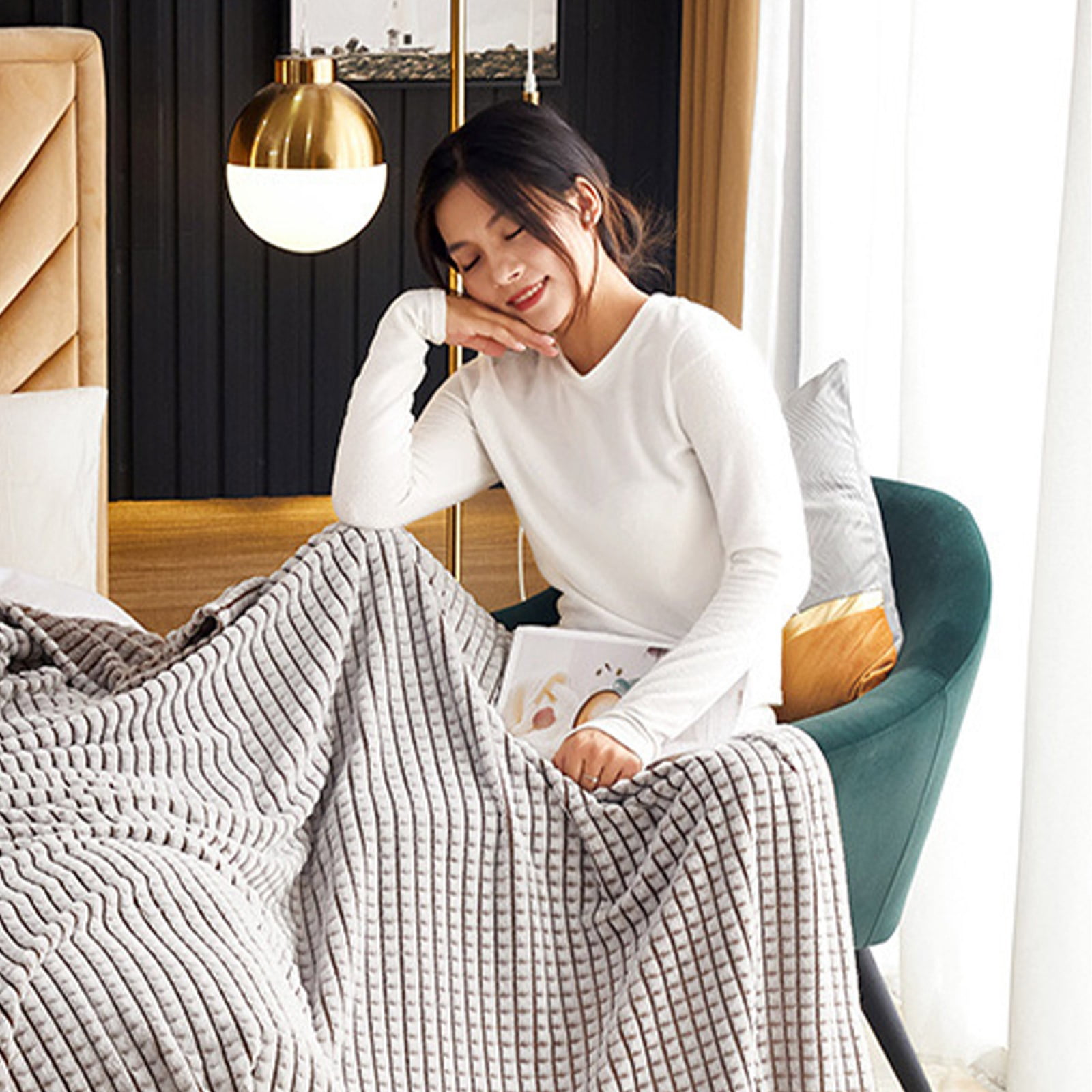 Dopebox Ultra Soft Throw Blanket Lightweight Throw Blanket Sofa Throw ...