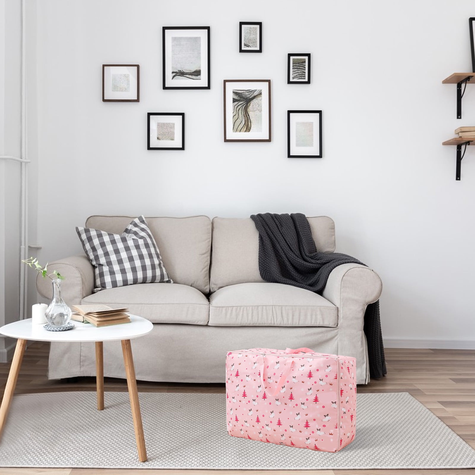 Dopebox Linen Fabric Home Cubes Baskets Collapsible Storage Bins Towel ...