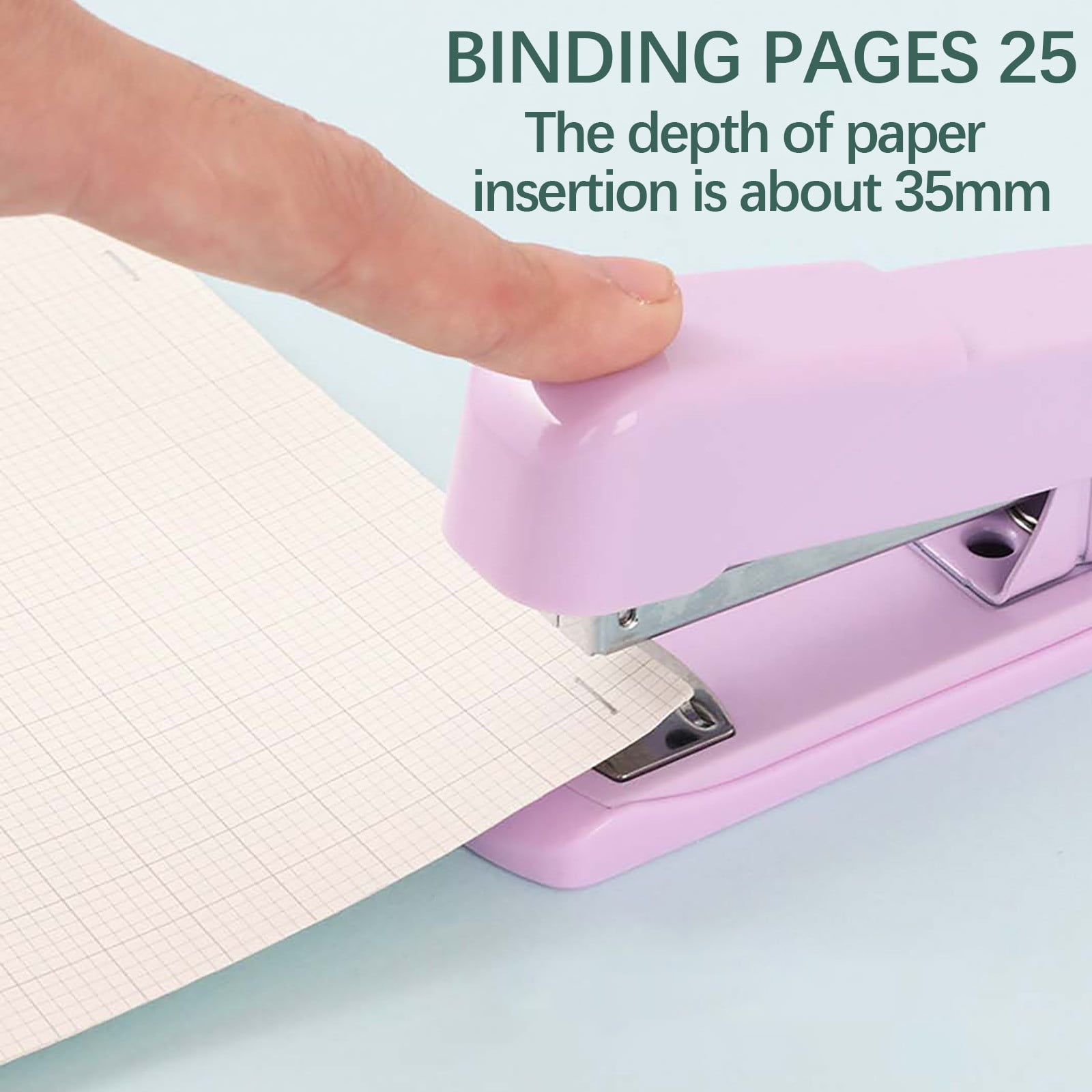 Dopebox Macaron Colored Metal Handheld Staplers, Handheld Desktop ...