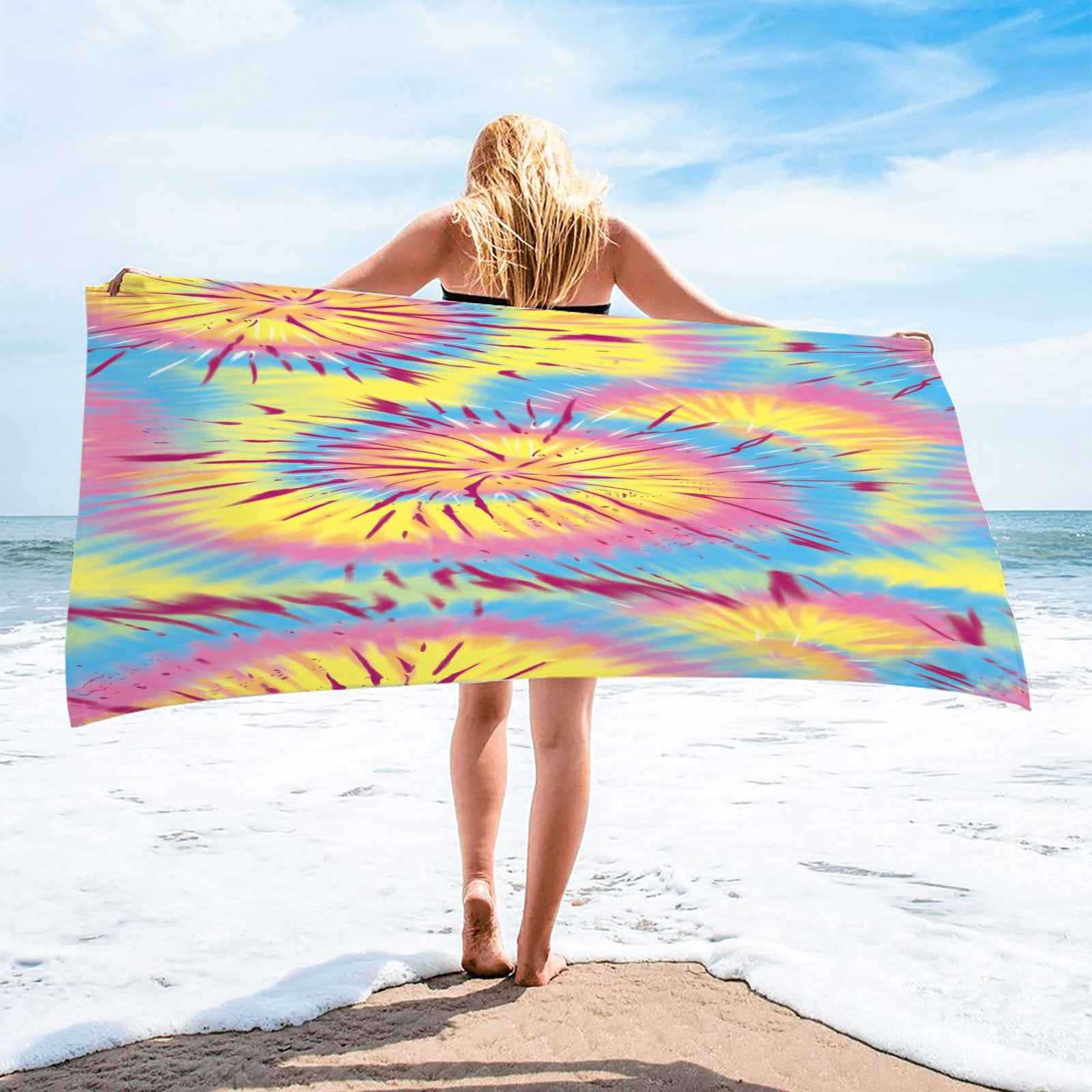 Dopebox Microfiber Oversized Lightweight Beach Towel, 2024 Travel ...