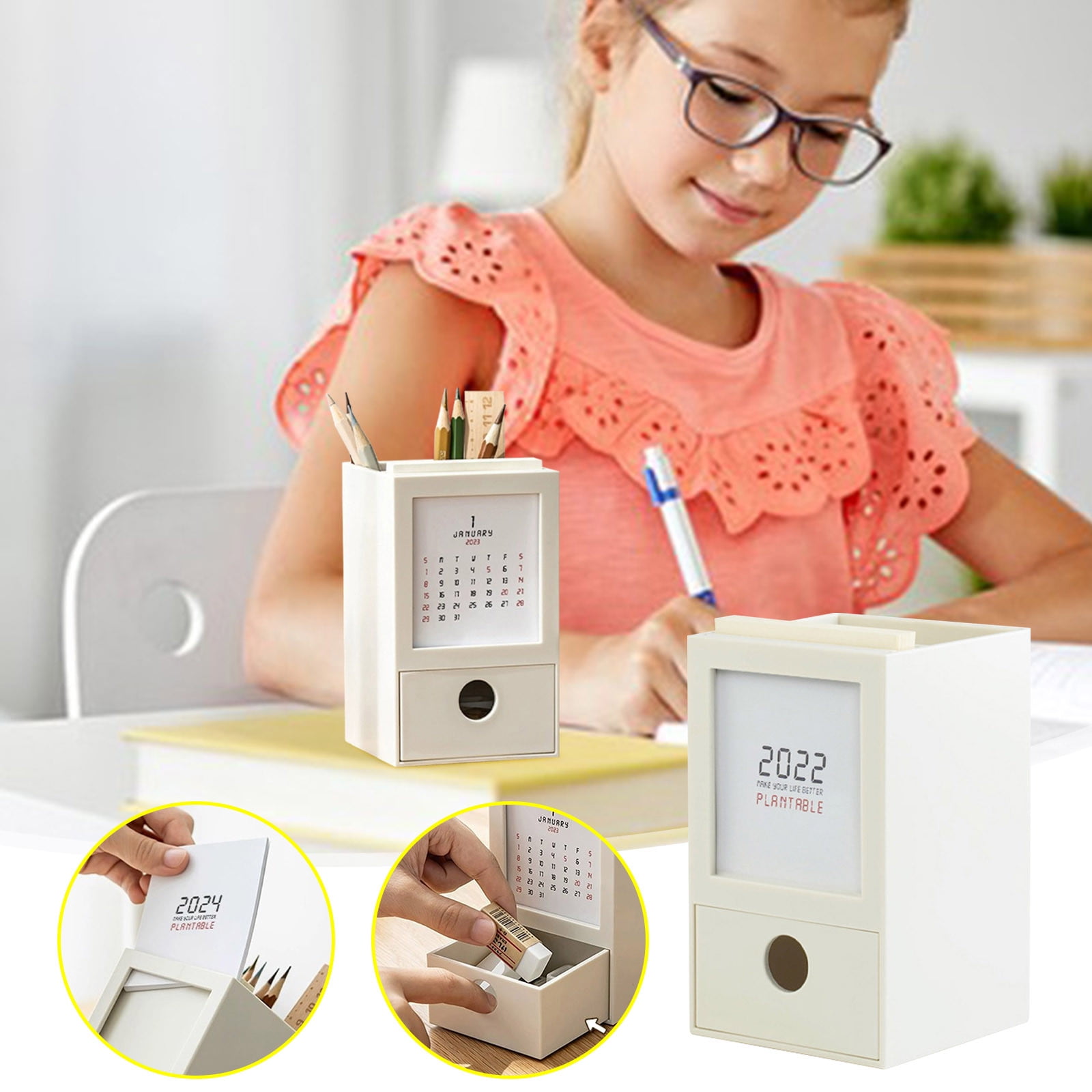 Dopebox Party Decorations Desktop Storage Box With Calendar With ...