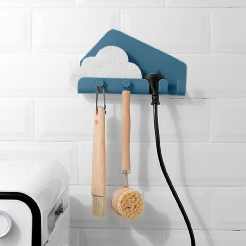 Dopebox Waterproof Shower Hooks Shower Hook for Door No Drill Towel ...