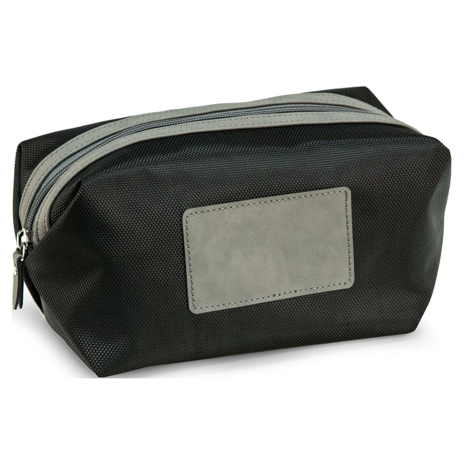 Dopp Kit with Black Nylon and Grey Accents - Walmart.com