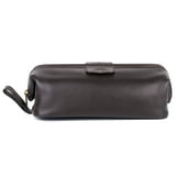 Dopp Men's First Class Seasoned Traveler Admiral Kit Leather, Brown ...
