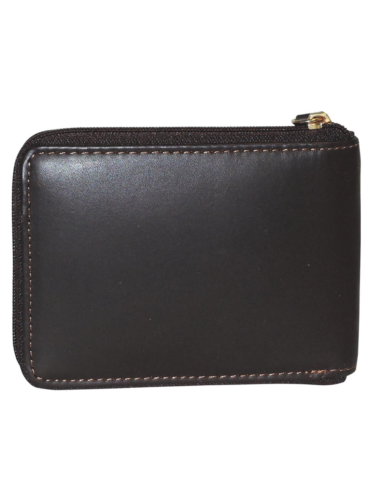 Dopp Mens Leather Convertible Zip Around Wallet - Walmart.com