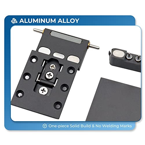 Doppy Aluminum Silent Pin Hinge - Adjustable Heavy-Duty Cabinet Hinge ...