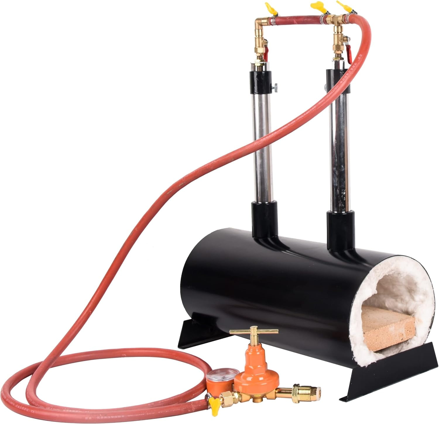 Doppy Propane Forge, Propane Knife Forge Double Burner Large Capacity ...