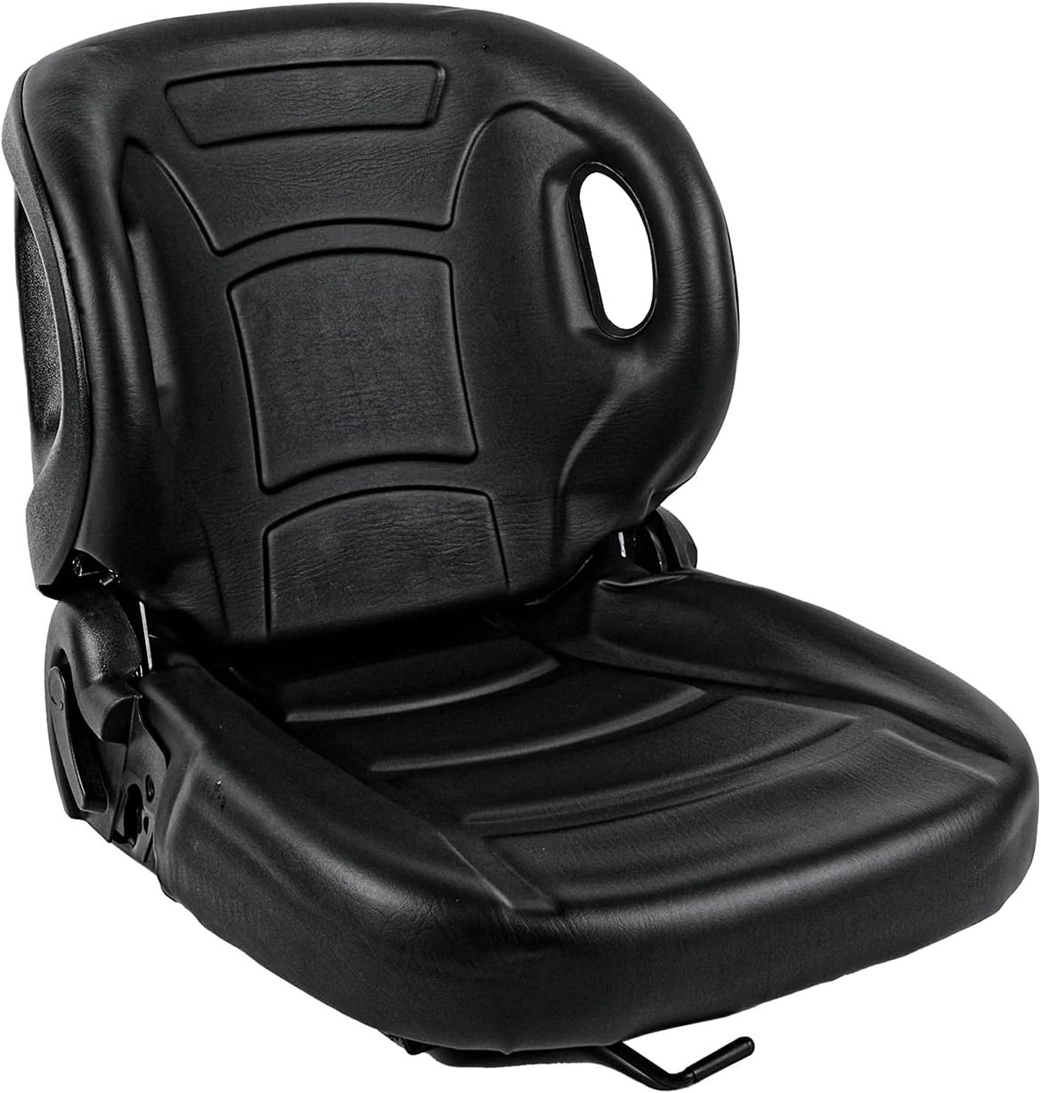 Doppy Universal Forklift Seat,70-120°Adjustable Angle Fold Down Forklift Seat,6.3"/ 160 mm ...