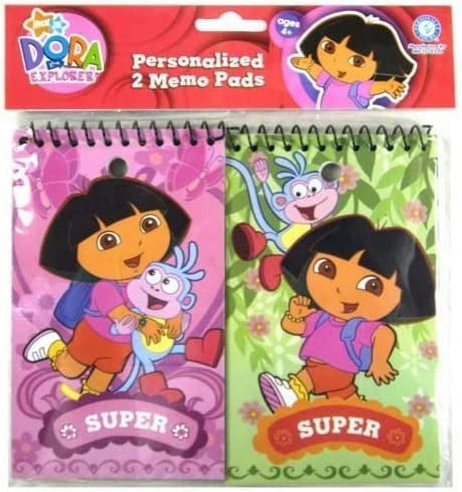 Dora 3" x 5" Personalized 2 Pack Memo Pad - Walmart.com