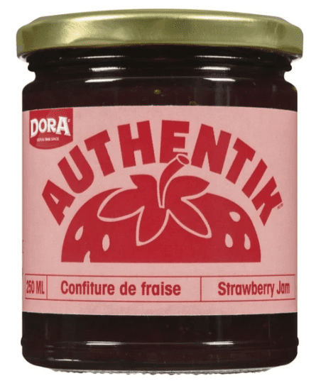 Dora Authentik Strawberry Jam, 250ml - Walmart.com