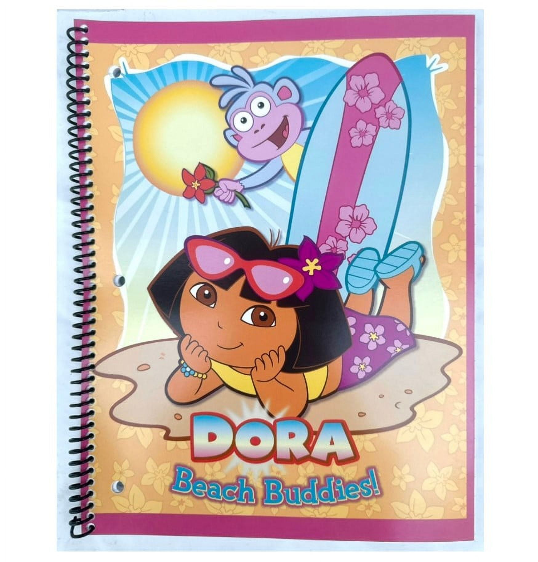 Dora Beach Buddies Spiral Notebook - Walmart.com