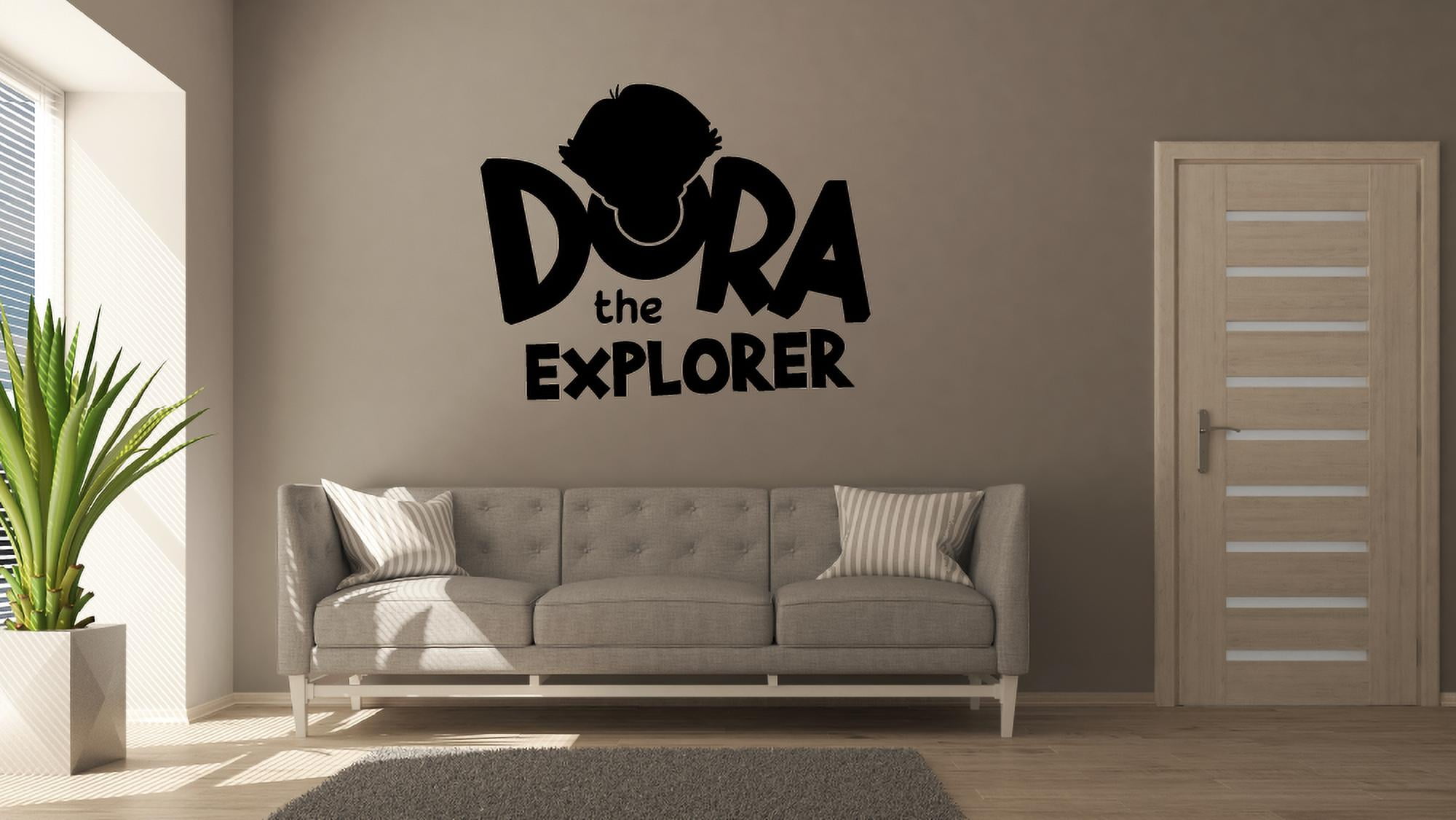 Dora The Explorer - Dora The Explorer Cartoon Logo Dora And Boots ...