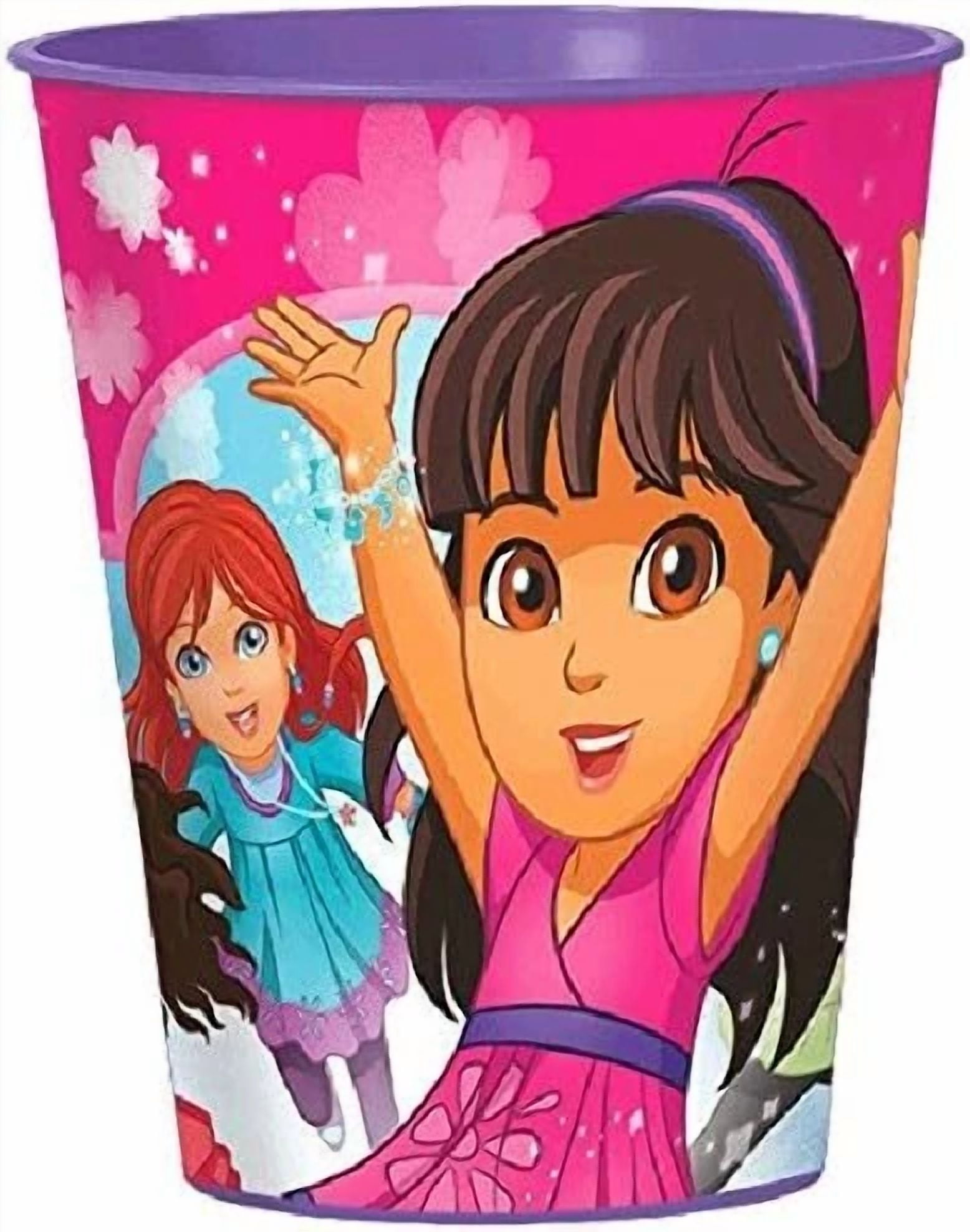 Dora & Friends Explorer Nick Jr Kids Birthday Party Favor 16 Oz. Plastic Cup - Walmart.com