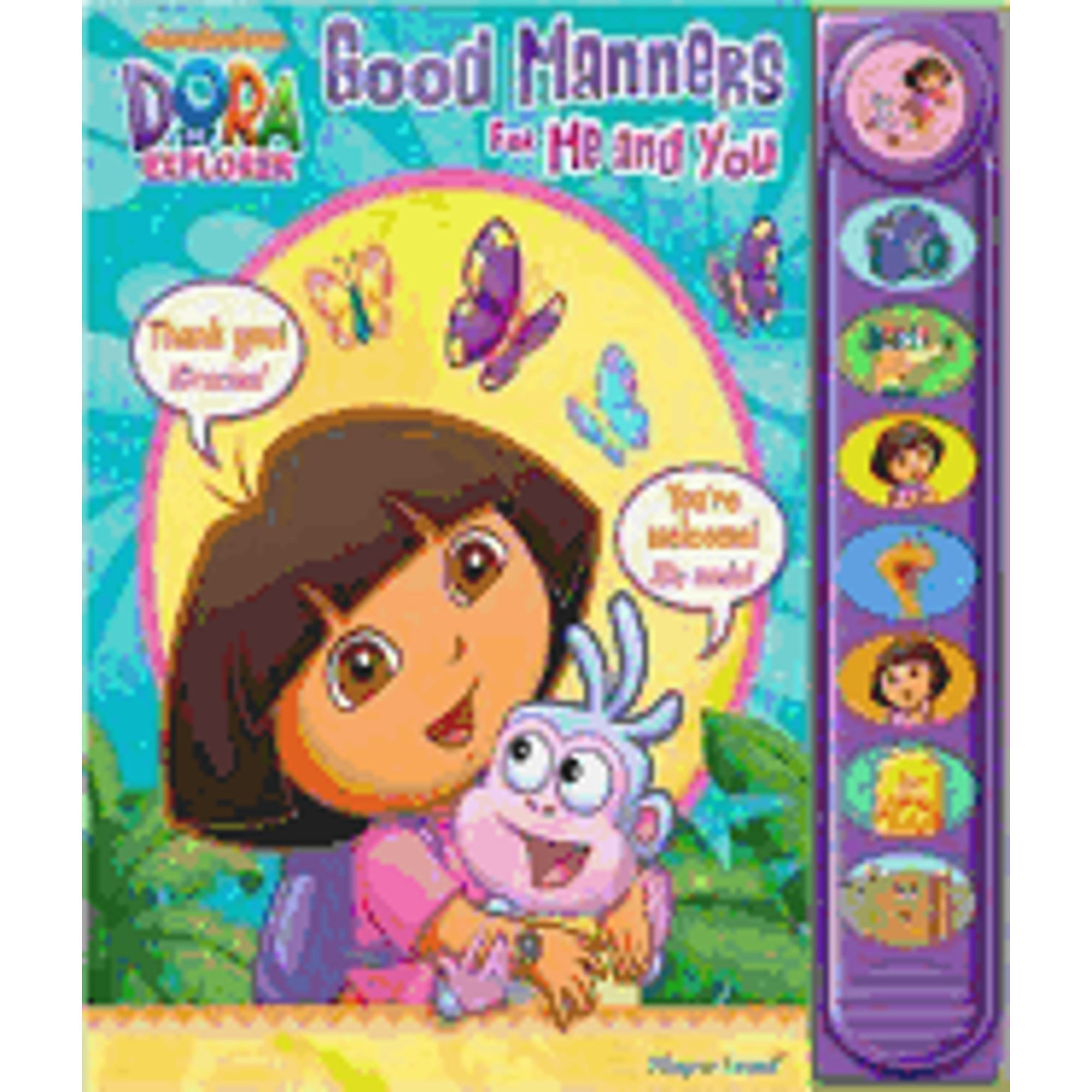 Pre-Owned Dora Good Manners for Me and You Play a Sound (Hardcover ...
