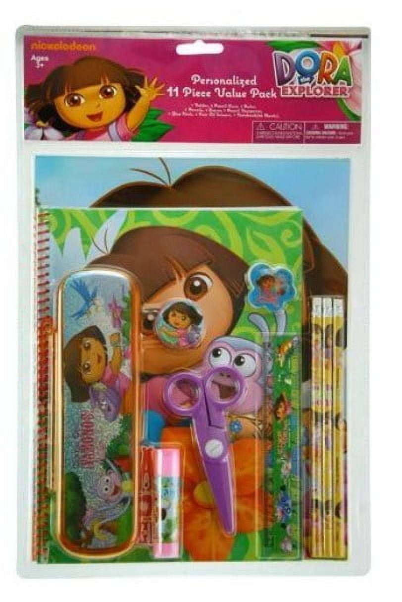 Dora The Explorer 11Pc Value Pack Stationery Set - Walmart.com