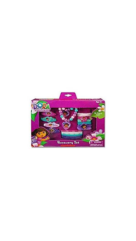 Dora The Explorer 15 Piece Accessory Box Set with Jewelry - Walmart.com