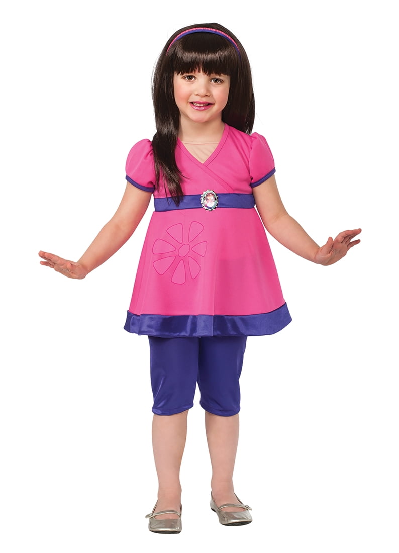 Childs Nickelodeon Cartoon Dora The Explorer Costume Small 4-6 ...