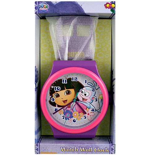 Dora The Explorer Dec109 Watch Wall Clock - Walmart Business Supplies
